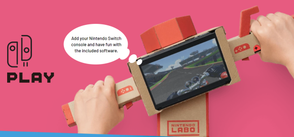Nintendo Labo: build your own Switch cardboard joysticks – Akiba City Tokyo